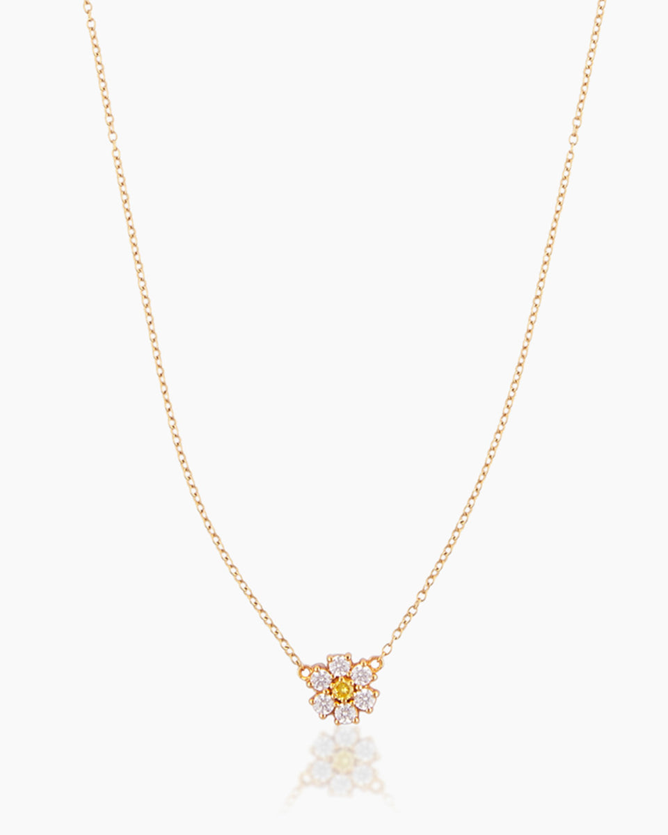 Flora Gold Necklace – Penny Pairs