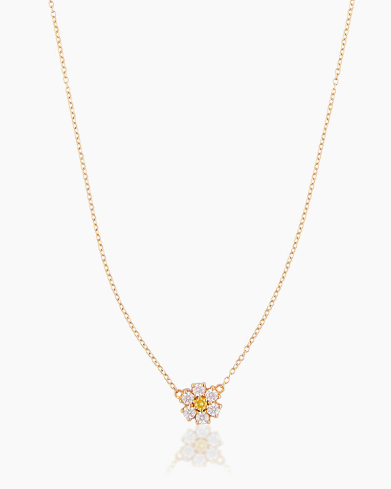Flora Gold Necklace - Penny Pairs